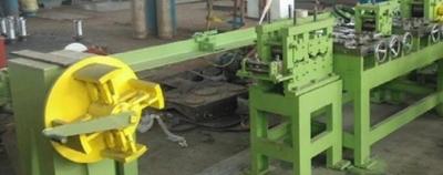 China Automatic Flat Steel Bar Straightening Machine , Cut To Length Line Machine for sale