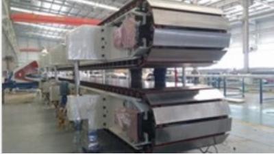 China 10 ~ 12sets Roll Stands PU Sandwich Panel Machine Mineral Wool Sandwich Panel Line for sale