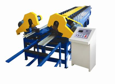 China Metal Roof Panel Roll Forming Machine , 6.5 * 1.0 * 1.5m Steel Door Frame Machine 4kw for sale