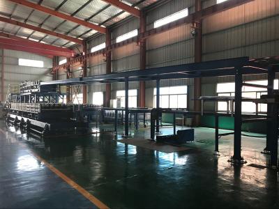 China Discontinuous Wall PU Sandwich Panel Machine 300 - 500KPa Tensile Strength for sale