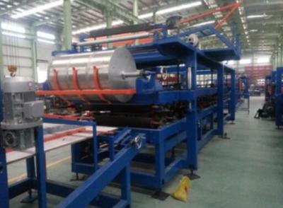 China 50 / 75 / 100mm Standard Rockwool Sandwich Panel Machine For Construction Materials for sale