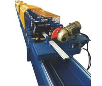 China Double Sided Uncoiler Shutter Roll Forming Machine Siemens PLC Control for sale