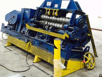 China Automatic Steel Silo Roll Forming Machine PLC Corrugated Roll Forming Equipment for sale