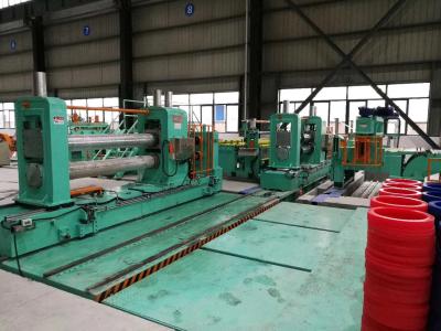China PLC Siemens Slitting Line Machine , 1200mm Length Steel Cutting Shears for sale