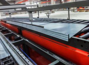 China Steel Silo Corrugated Sheet Cold Roll Forming Machine 3.0mm *1250 5.5kw for sale