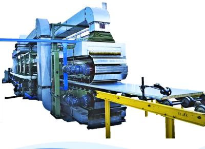 China PLC Control System Continuous Pu Sandwich Panel Production Line Production Speed 8m / Min for sale
