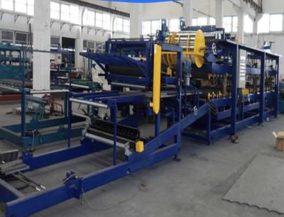 China Thickness 40-320mm Rockwool Sandwich Panel Machine High Speed Forming With 3KW Power for sale