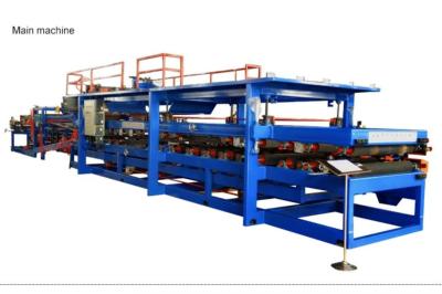 China 30KW Rockwool Sandwich Panel Machine Composite Wall Board Moulding Roof Panel Production for sale