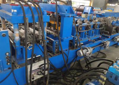 China Low Noise Steel Frame CZ Purlin Roll Forming Machine , Roll Forming Equipment for sale
