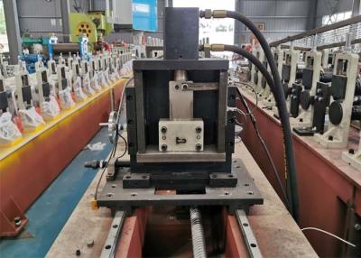 China Light Gauge Shutter Door Steel Framing Studs Metal Roll Forming Machine With PLC System for sale