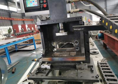 China Steel Frame Shutter Door Frame Forming Machine Gear Driven For 0.7 - 1.2mm for sale