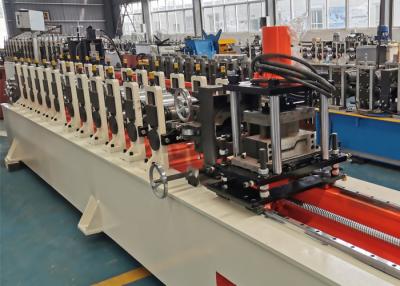 China CE Passed Full Automatic Door Frame Roll Forming Machine With Hydraulic Cut for sale