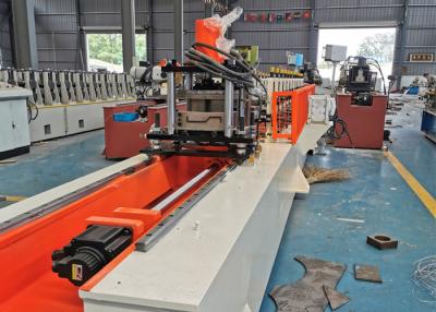 China Hydralic Cutting Door Frame Roll Forming Machine 380V / 50HZ / 3PH With PLC Control for sale