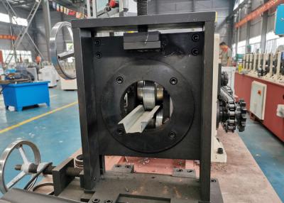 China 12-15m / Min Door Frame Roll Forming Machine , CZ Purlin Profile Forming Machine for sale