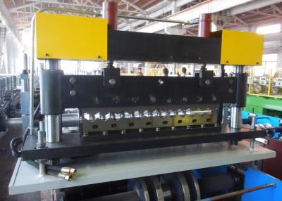 China Colored Steel Floor Deck Roll Forming Machine / Floor Tiles Making Machine Easy Operate for sale