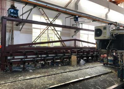 China Fast Sheet Roll Forming Machine Discontinuous Pu Sandwich Panel Production Line for sale