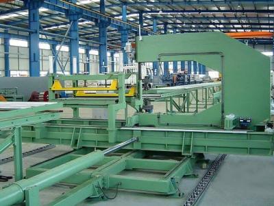 China Automatic Rockwool Phenolic Pir PU Sandwich Panel Machine / Production Line for sale