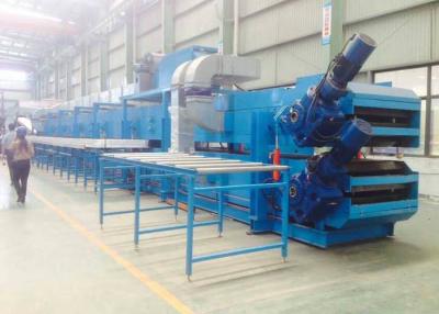 China Low Noise 30KW Rockwool Sandwich Panel Machine Composite Wall Board Moulding for sale