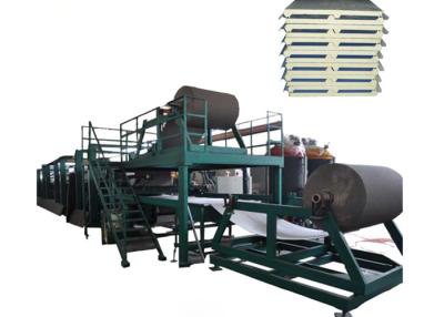 China 3 Phase 1200mm Automatic Continuous Sandwich Panel Line With High - Efficiency for sale