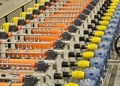 China Steel Grain Storage Steel Silo Forming Machine Corrugated Steel Silo Panel Roll Former for sale
