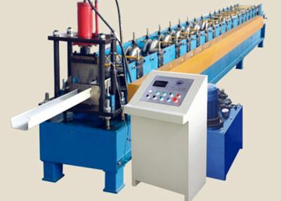 China High Speed Round Gutter Machine , PLC control Metal Gutter Bending Machine for sale