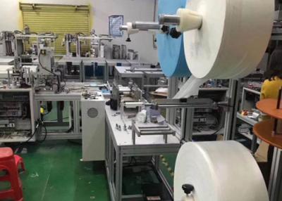 China Surgical Medical Mask Production Line , Nonwoven Mask Making Machine Low Noise for sale