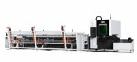 China High Precision Fiber Laser Tube Cutting Machine Auto Feeding 6000mm Tube Length for sale