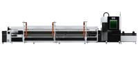 China High Precision Fiber Laser Tube Cutting Machine Auto Feeding 6000mm Tube Length for sale
