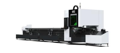 China Manual Feeding Fiber Laser Tube Cutting Machine Fast Speed for Metal Pipes for sale