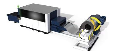 China Fully Automatic CNC Laser Cutting Machine 20T Loading Capacity for Coil Sheet for sale