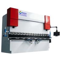 China Electro Hydraulic Servo CNC Press Brake 1100KN Normal Force 3200mm Worktable Length for sale