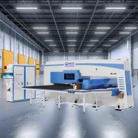 China Sheet Metal CNC Punch Press 300KN for Contour Cutting / Edge Trimming for sale