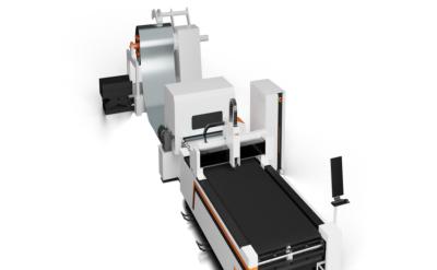 China Sheet Metal CNC Laser Cutting Line Fully Automatic 20T Coil Capacity for sale