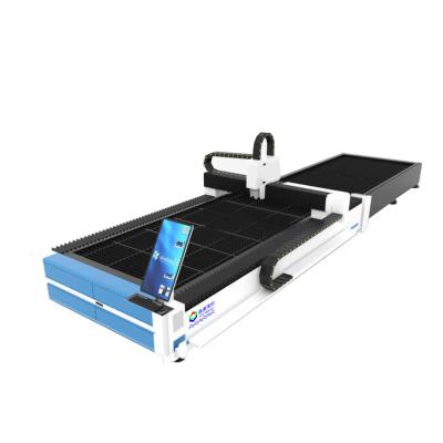 China CNC Plate Laser Cutting Machine 3000W ±0.02mm Precision Customizable for sale