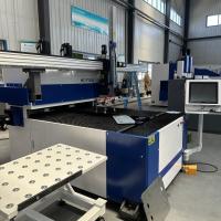 China CNC Panel Bender with ±0.1mm Precision Suction Cup Feeding and Customizable Bending Height Flanging Machine for sale
