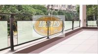 China Galvanized Zinc Steel Railing 0.5m-1.2m Height with 80μm Zinc Coating for Indoor Outdoor Use for sale