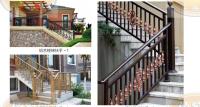 China Modern Galvanized Stair Railing with 400 lbs/ft Load Capacity and 20-Year Rust-Free Warranty for Indoor/Outdoor Use for sale