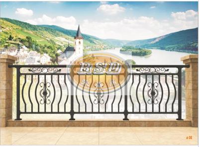 China 36 Inch Zinc Steel Railing with ISO Certification for sale