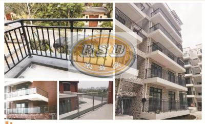 China 36 Inch Zinc Steel Railing High Corrosion Resistance ISO Certified for sale