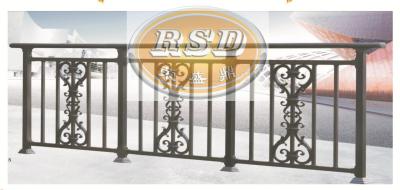China 36 Inch Zinc Steel Railing ISO Certified Durable Low Maintenance for sale