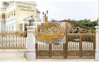 China Modern Galvanized Aluminum Villa Gates with 500kg Load Capacity and 10+ Year Finish for Indoor Outdoor Use for sale