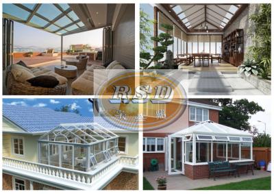 China Modern Aluminum Sunroom with Thermal Break Technology - 40% Better Insulation, 1.5kN/m² Snow Load Capacity for sale