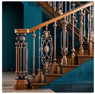 China Custom Glass Metal Stair Railing 6-12mm Safety Glass with 1.05m Height for Indoor Outdoor Use for sale