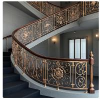 China Modern Stainless Steel Glass Stair Railing 1.05m Height with 0.15mm Fit Tolerance for Indoor Outdoor Safety for sale