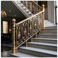 China Custom Aluminum Stair Railing with Anti-Slip Surface - Galvanized Finish, 1.05m Height, ISO Certified for sale