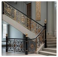 China Modern Galvanized Stair Railing 1.05m Height with 0.15mm Fit Tolerance for Indoor/Outdoor Use for sale