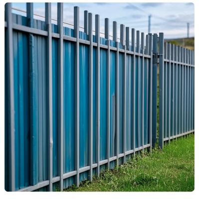 China Modern Galvanized Metal Wall Fence Panels with UV Resistant Coating - 20-Year Warranty, Height Range 1.05m to 24m for sale