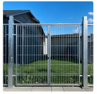 China Galvanized Metal Railing Fence with 1.05m Height and 0.15mm Fit Tolerance - Anti-Theft Garden Wall Security System for sale