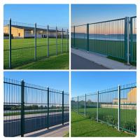 China Modern Galvanized Anti-Climb Metal Fence Panels - 1.05m to 24m Height Range with ≤0.15mm Fit Tolerance for sale