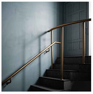 China Modern Galvanized Wall Mounted Stair Railing 1.05m Height ADA Compliant for Indoor Outdoor Use for sale